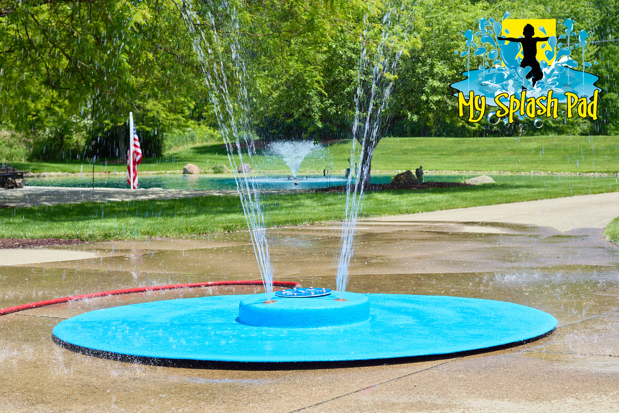 Enjoy an Instant Splash Pad. Made in the USA by My Portable Splash Pad ...