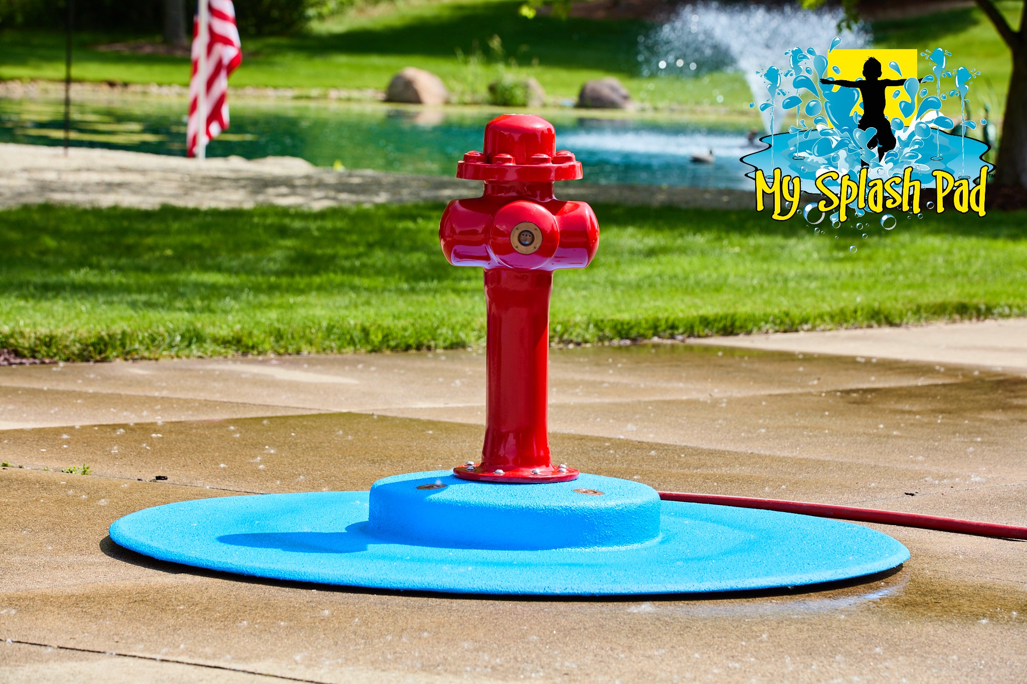 Fire Hydrant Portable Splash Pad Water Play Features by My Splash Pad ...