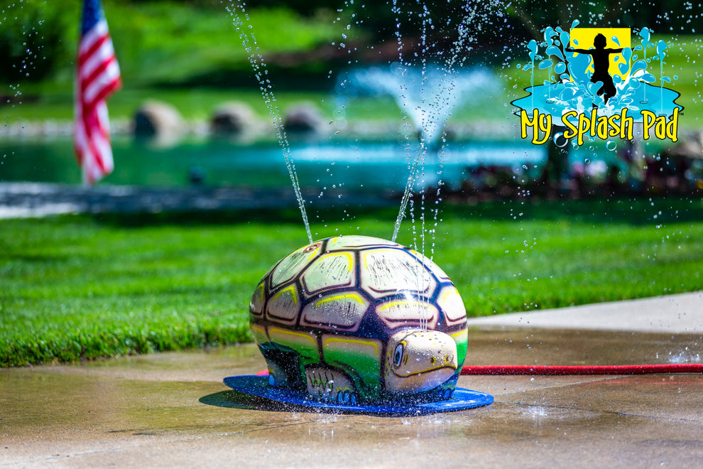 Medium Turtle Mobile Spray and Play Features by My Splash Pad ...