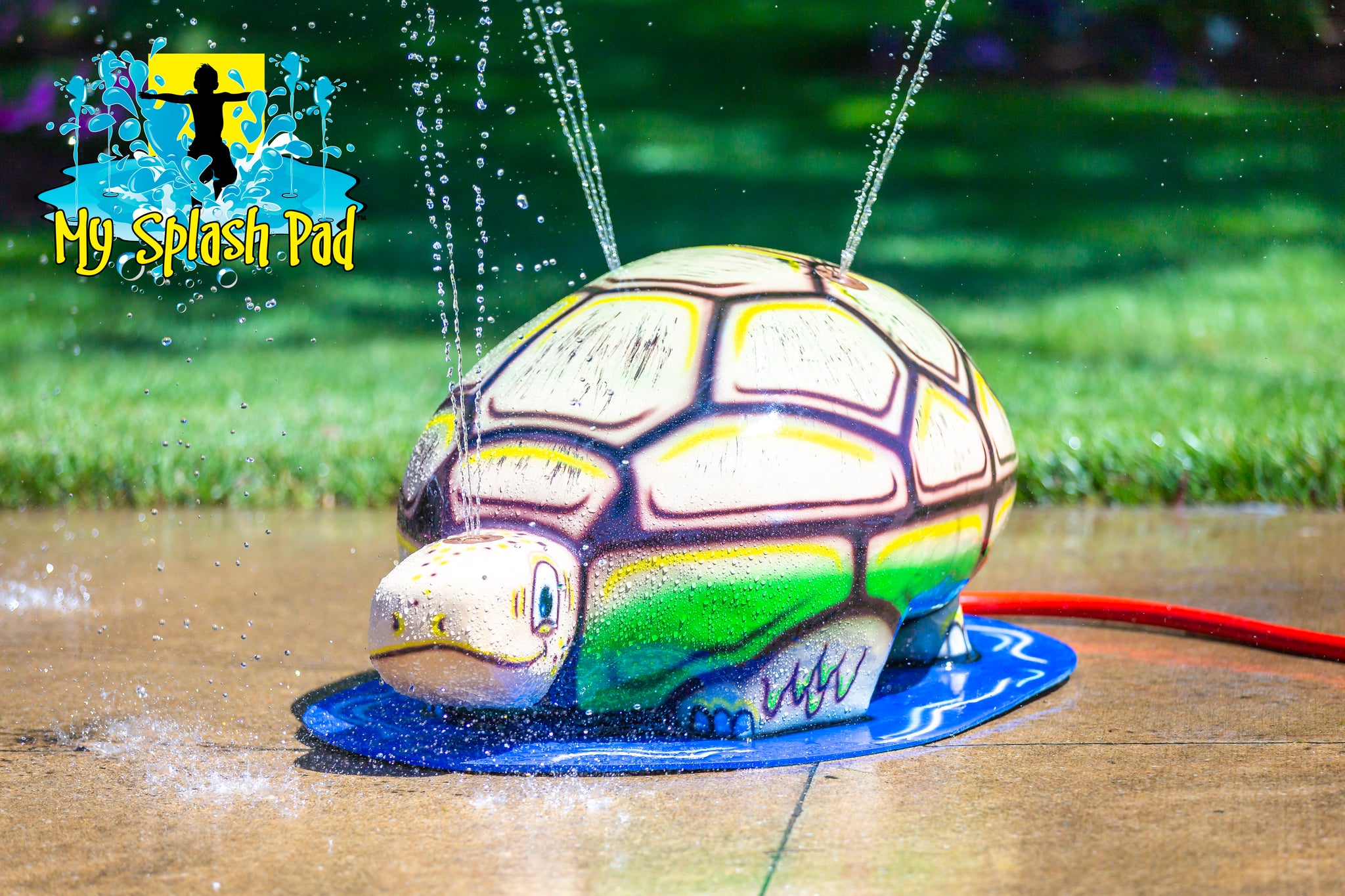 Medium Turtle Mobile Spray and Play Features by My Splash Pad ...