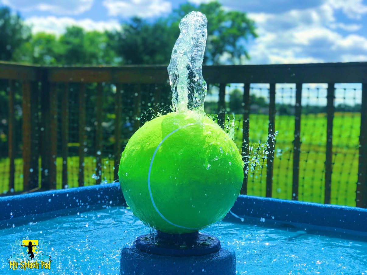 Tennis Ball Portable Water Play Features by My Splash Pad ...